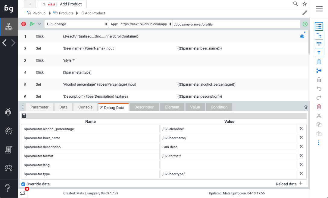 Boozang | Codeless testing that works