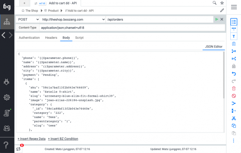 Boozang | How to auto-generate API tests from UI tests - Boozang
